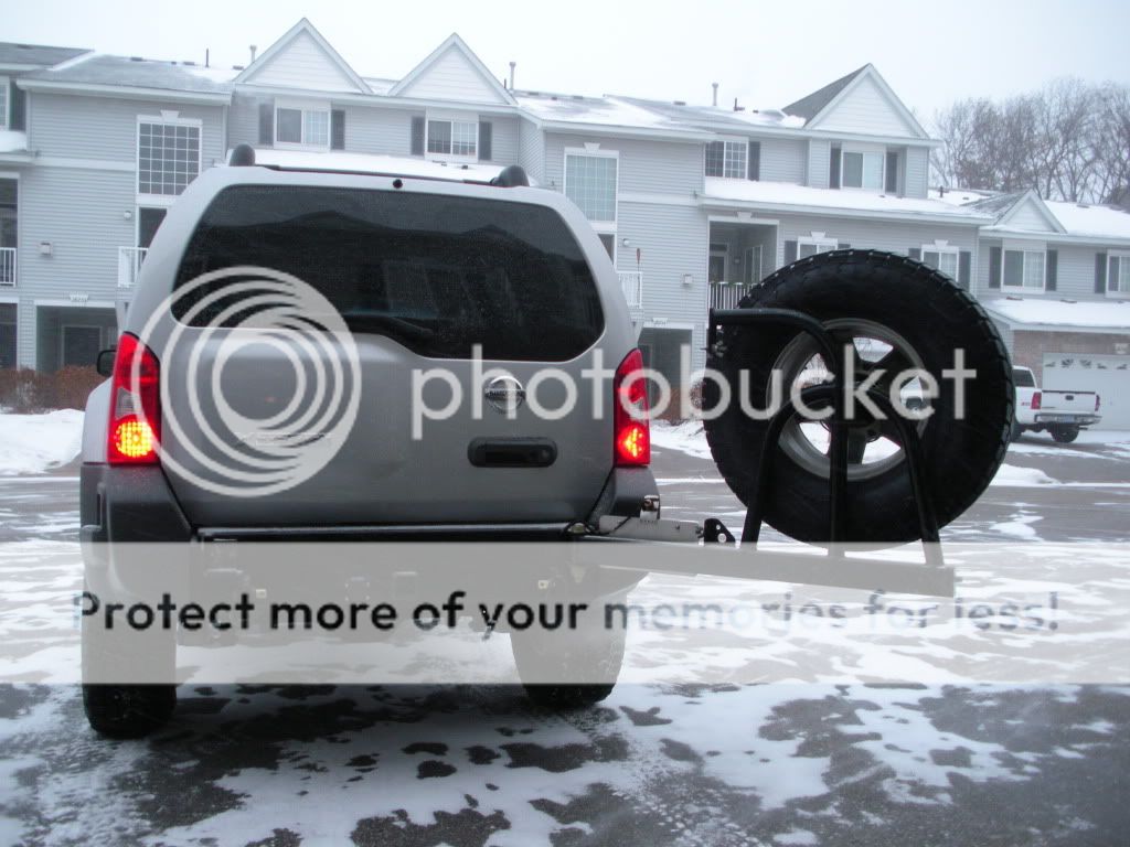 My New CUSTOM REAR BUMPER/TIRE CARRIER BY maXTERRA (Dave) | Second ...