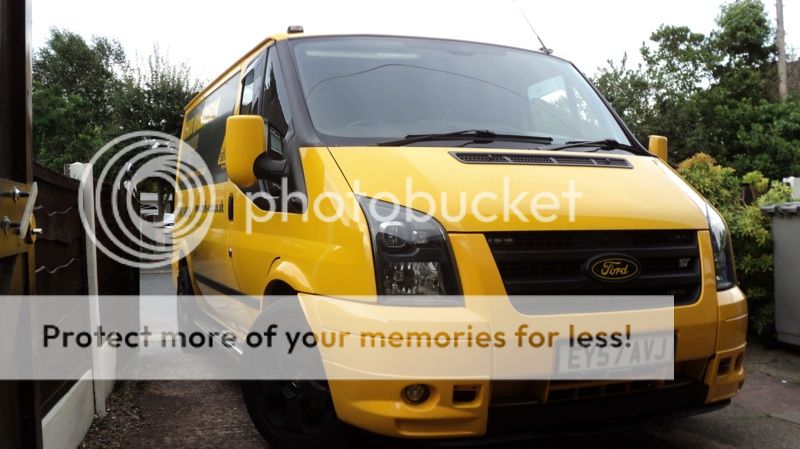 Ford Transit Forum • View topic - EX rac van ..nice orange want a black ...