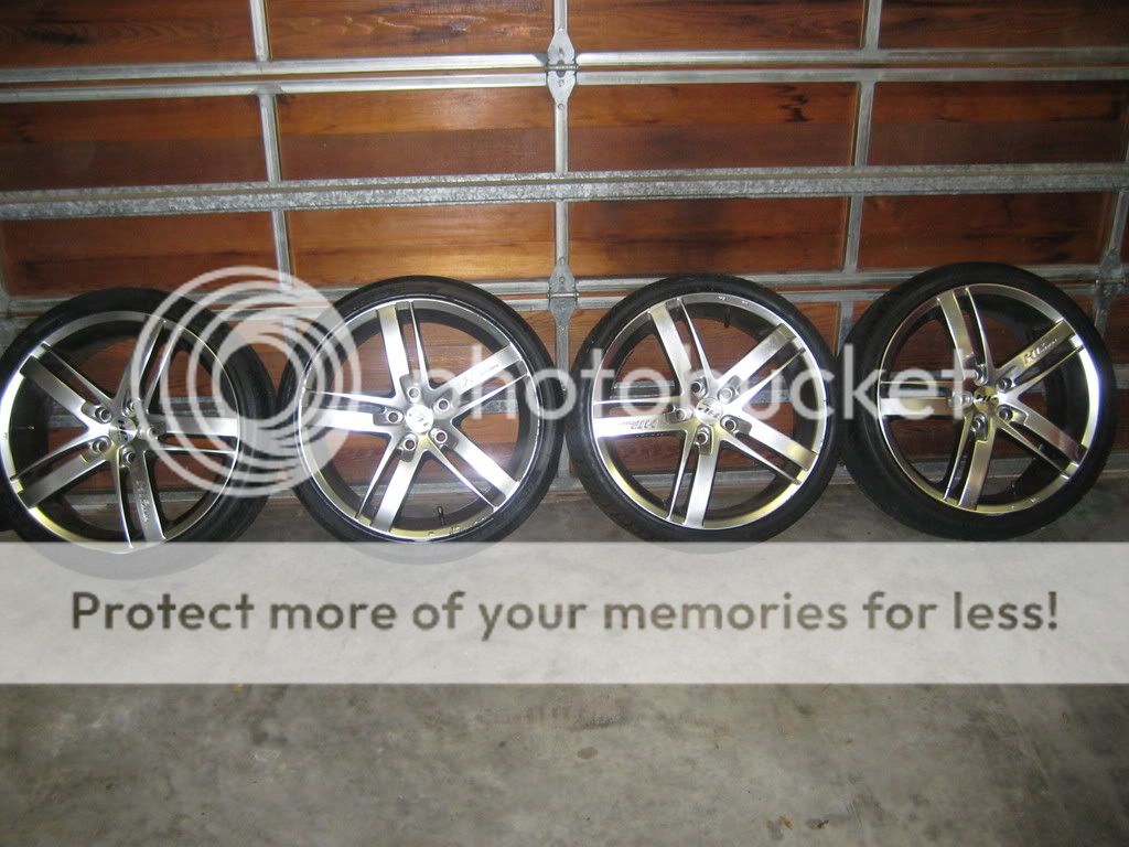 FS - HP design 19" wheels