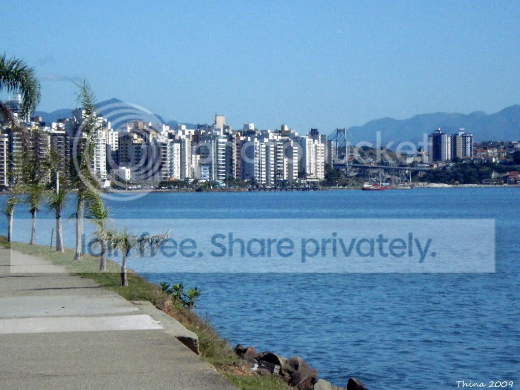 Beleza que inspira saúde. Avenida Beira Mar Norte, Florianópolis ...