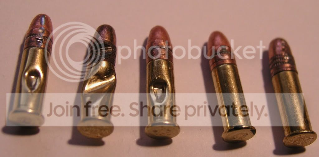 Firing pin marks on bullets | Rimfire Central Firearm Forum