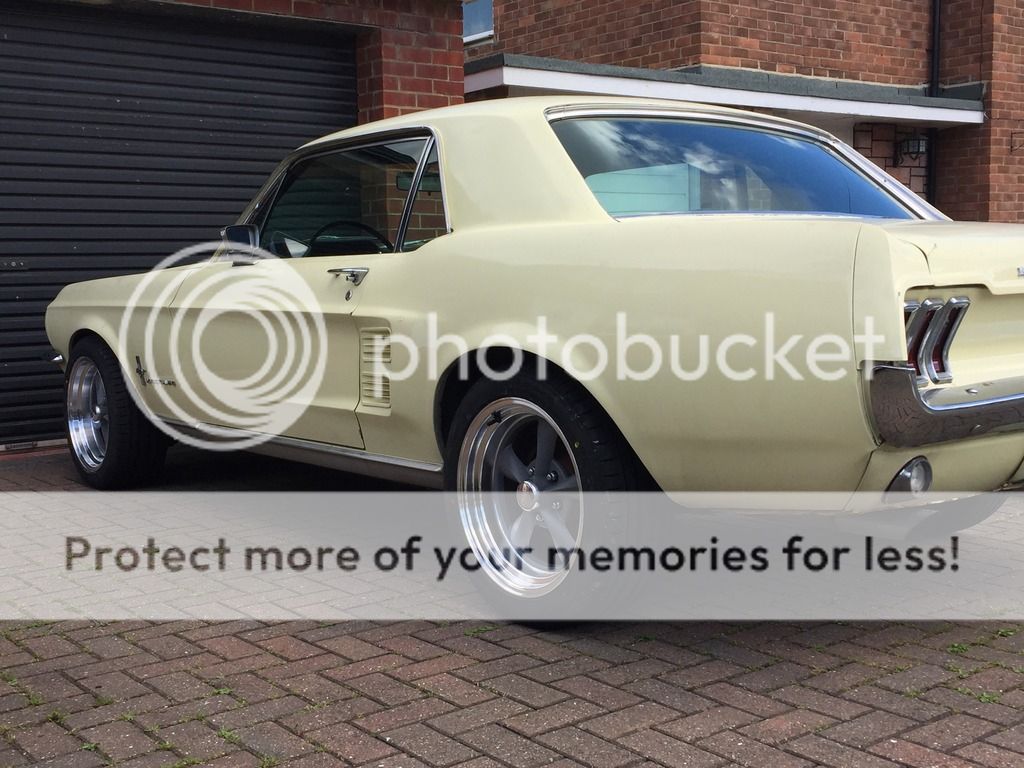 Front track wider than rear track? 1967 | Vintage Mustang Forums